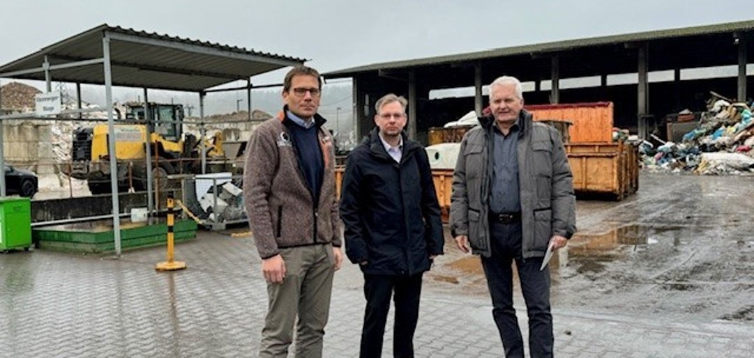 Bürgermeister bei Umweltbetrieb Weisgerber: Unternehmen wird Emissionen ...