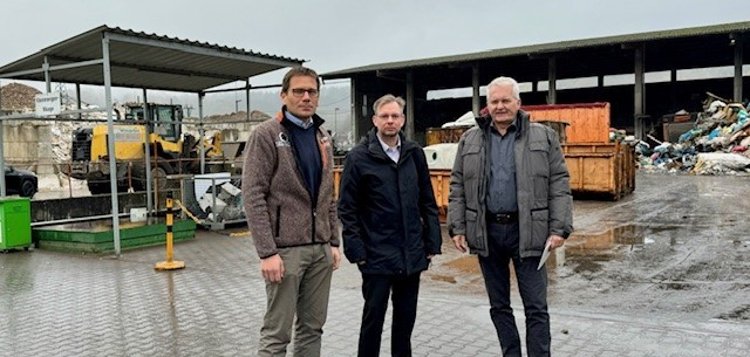Bürgermeister bei Umweltbetrieb Weisgerber: Unternehmen wird Emissionen ...